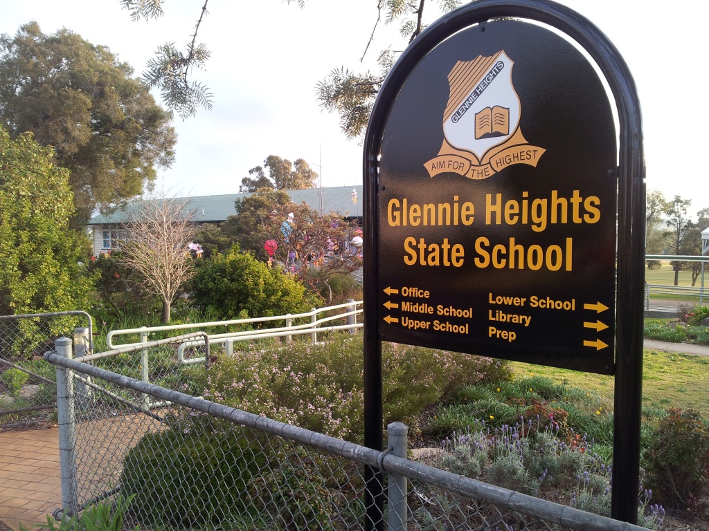 School grounds and classrooms