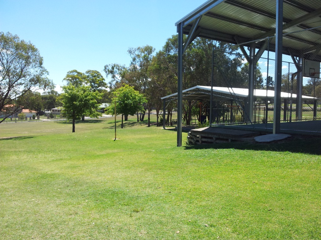 School grounds and classrooms